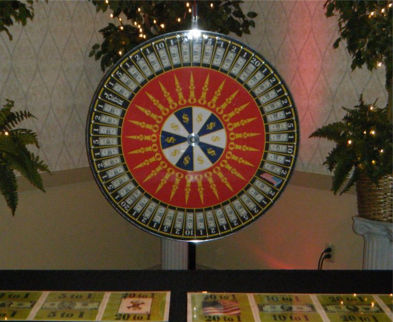 Money Wheels | Pittsburgh Casino Parties